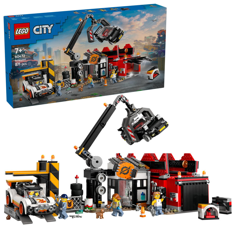 LEGO City Schroothoop met auto's, set vanaf 7 jaar 60472 | kleertjes.com