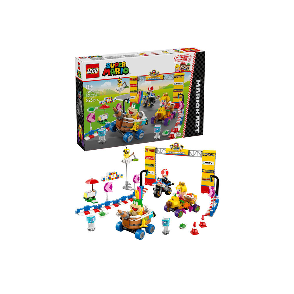 LEGO Super Mario Mario Kart™ – Baby Peach en grand prix–set ...