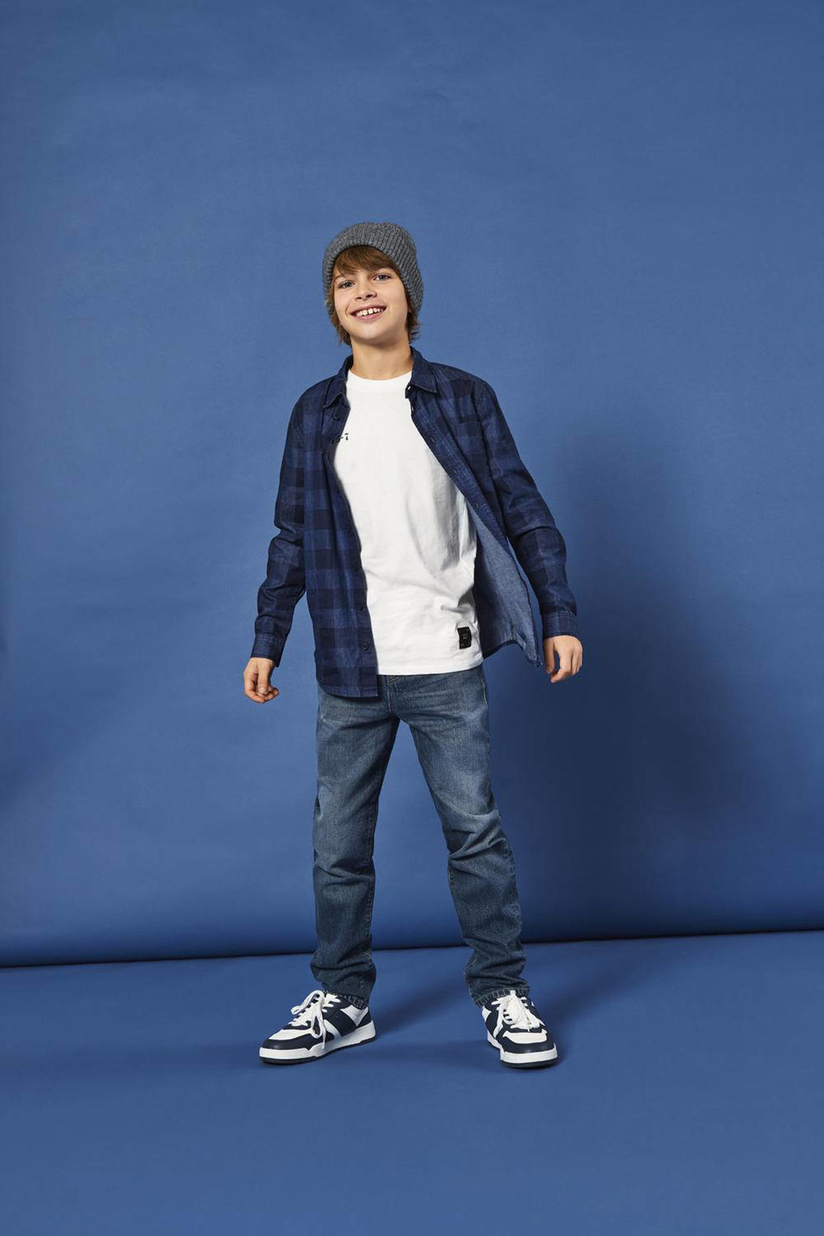 KIDS ONLY BOY loose fit jeans KOBAVI medium blue denim | kleertjes.com