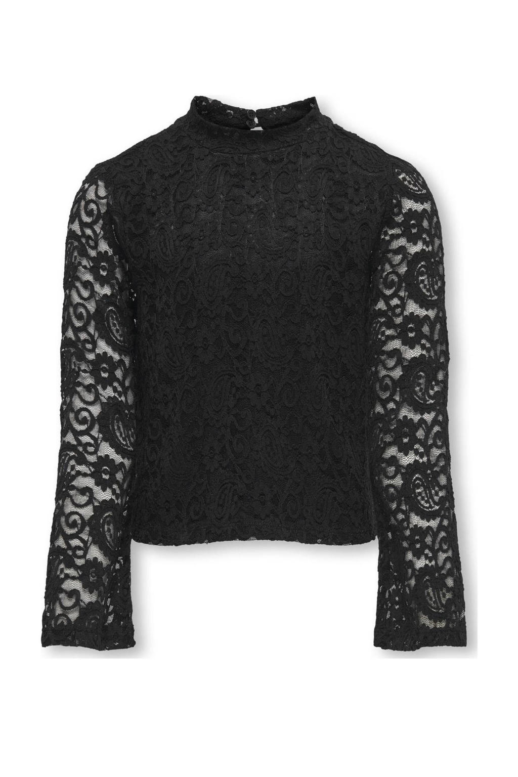 KIDS ONLY GIRL top KOGMILLY zwart | kleertjes.com