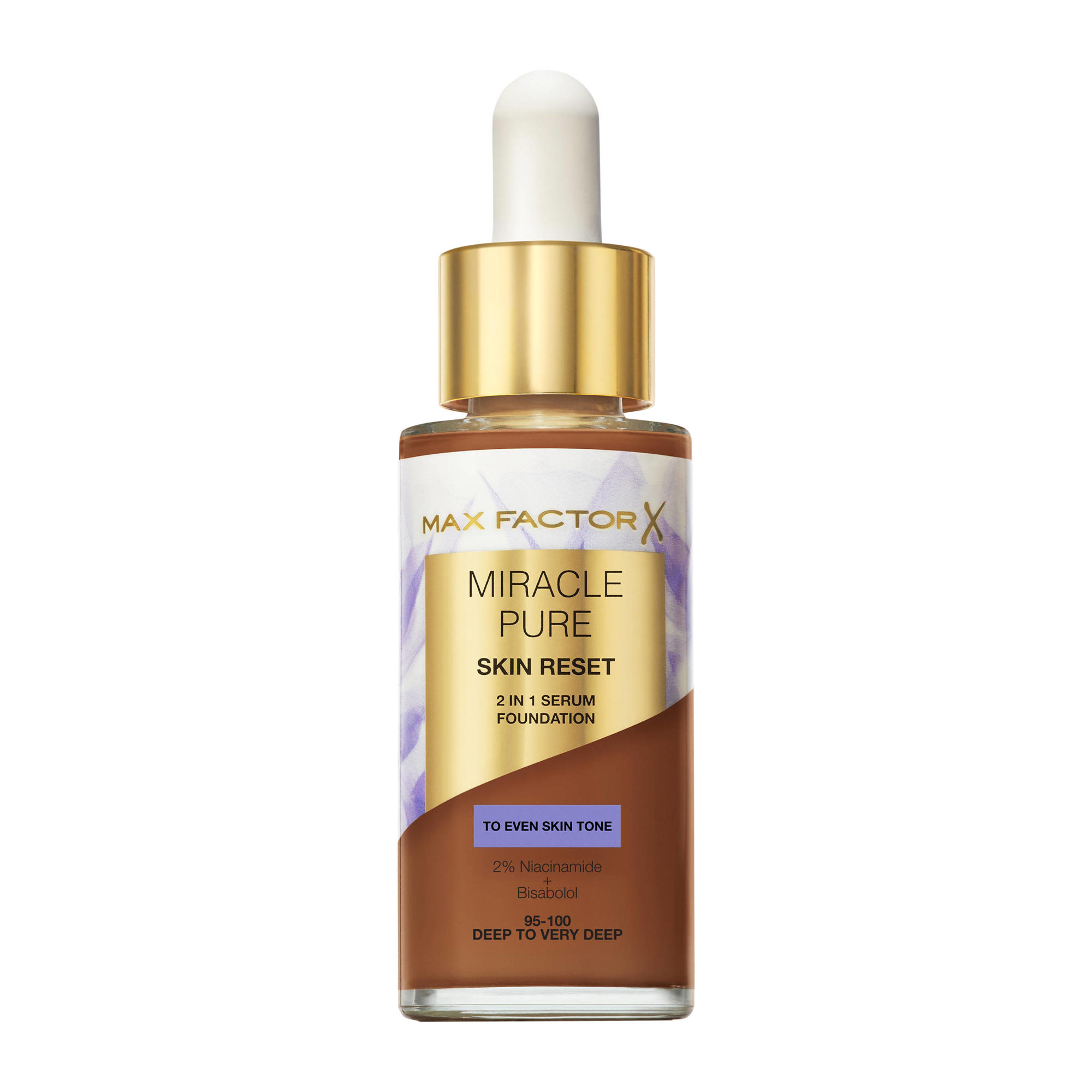 Max Factor Miracle Pure Skin Reset 2-in-1 Serum foundation - 95-100 ...