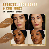 Max Factor Miracle Pure Golden Glow bronzer - 002 Medium-to-Deep ...