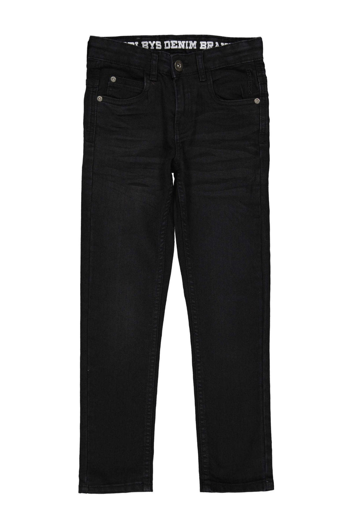 Quapi regular fit jeans black denim | kleertjes.com