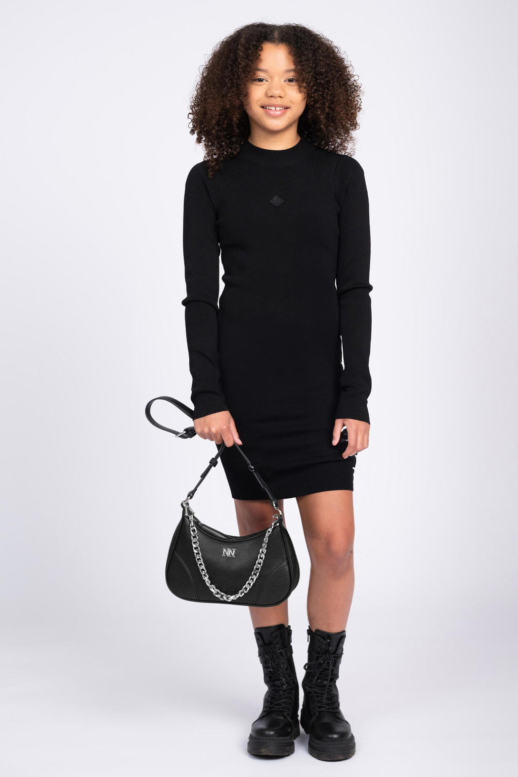 NIK&NIK jurk zwart kopen? | Morgen in huis | kleertjes.com