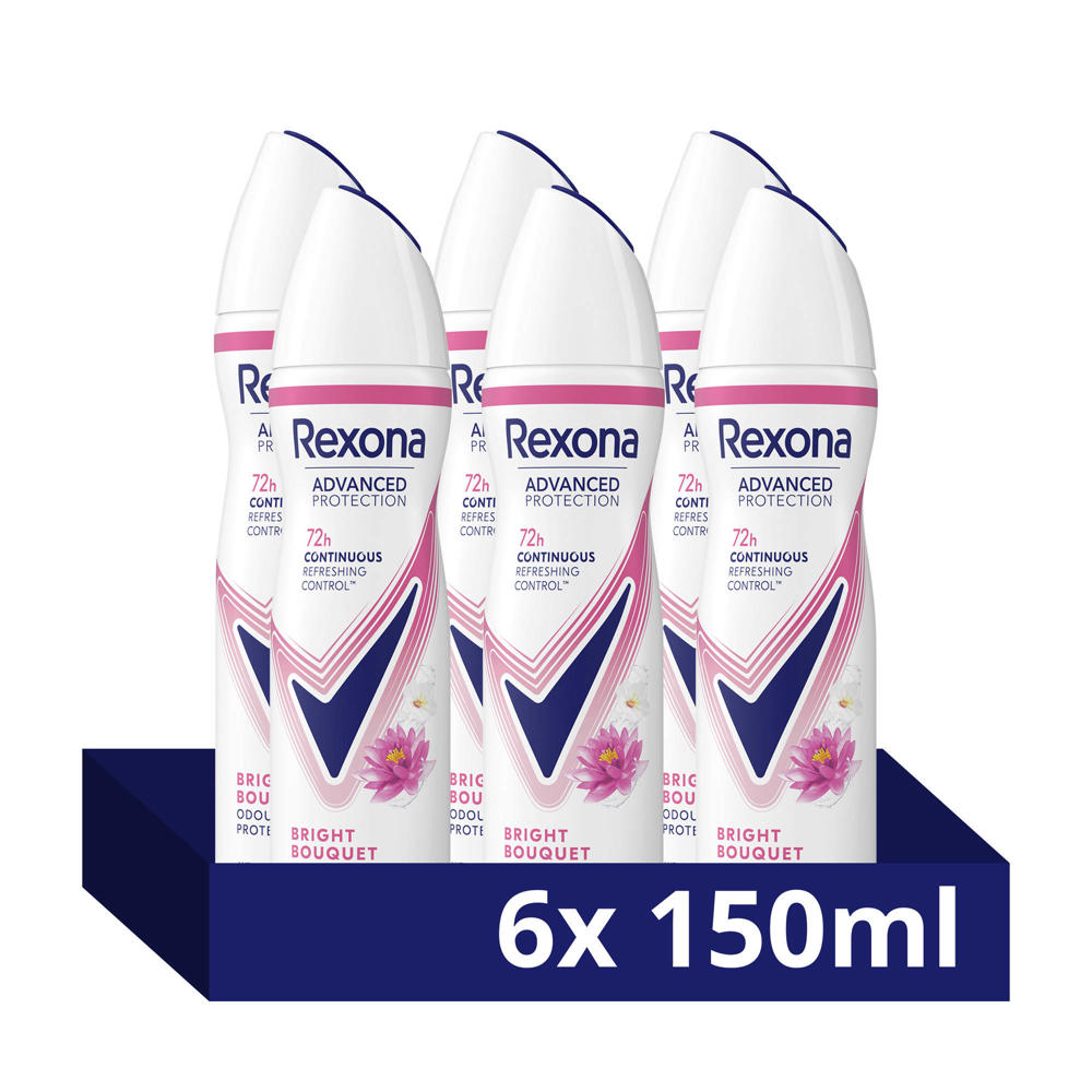 Rexona Women Advanced Protection Bright Bouquet anti-transpirant spray ...