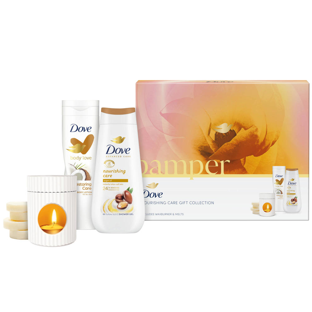 Dove Pamper geschenkset - 4-delig | kleertjes.com
