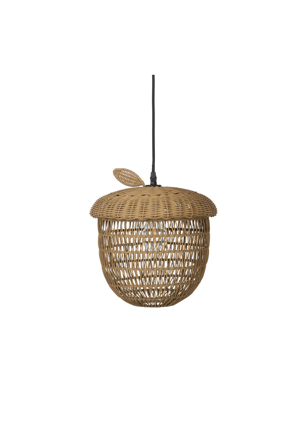 Kidsdepot Veda hanglamp rotan naturel | kleertjes.com