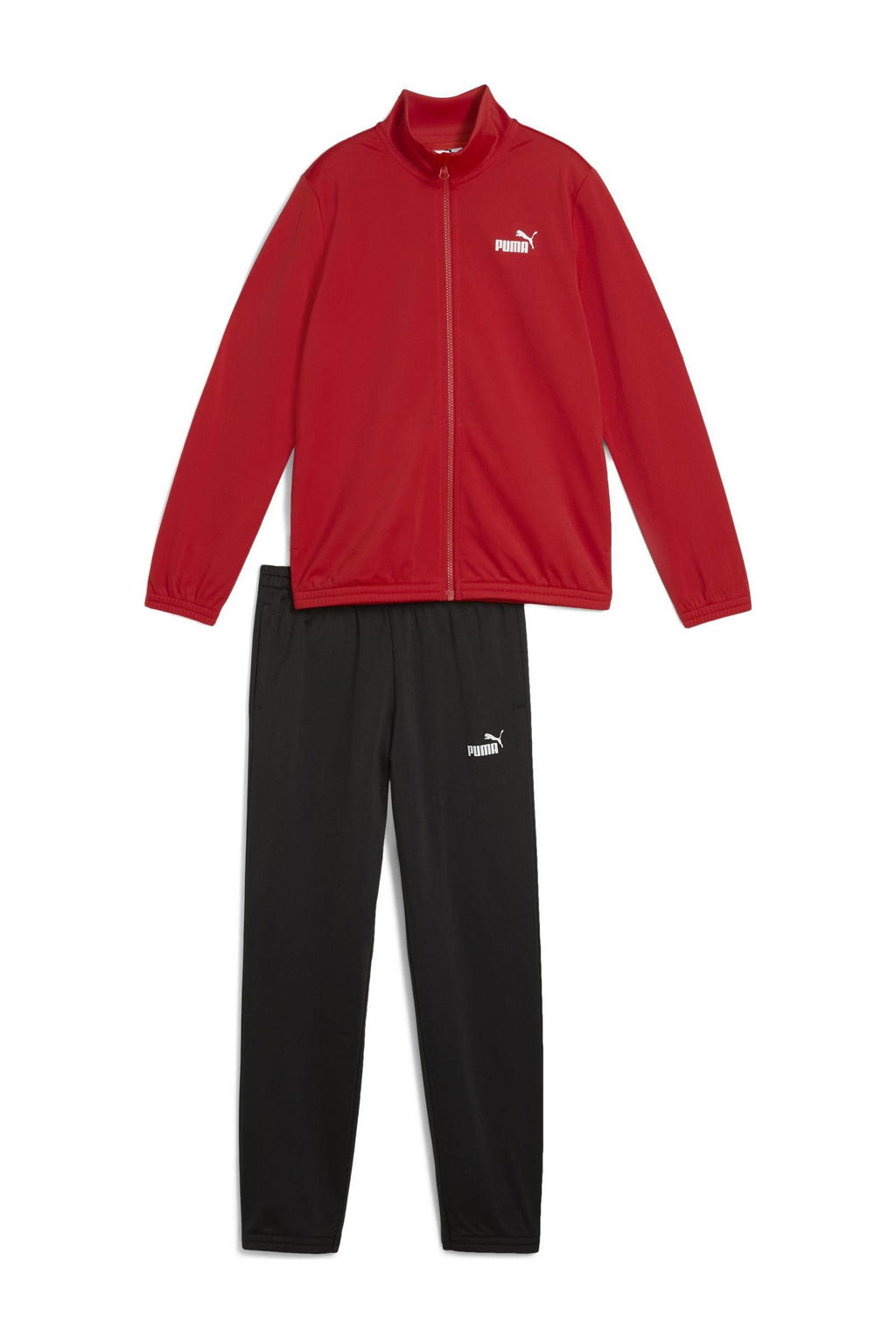 Puma trainingspak rood/zwart kopen? | Morgen in huis | kleertjes.com