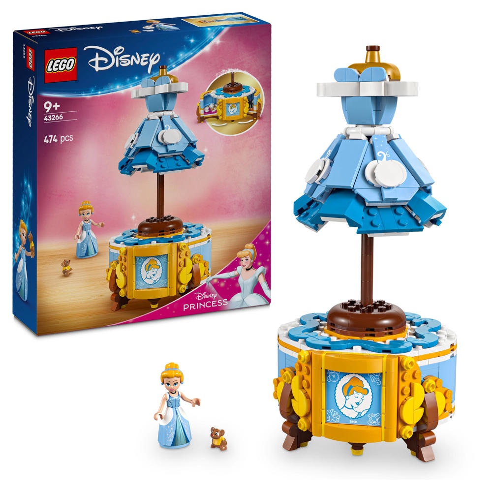 LEGO Disney Princess De Jurk van Assepoester 43266 | kleertjes.com