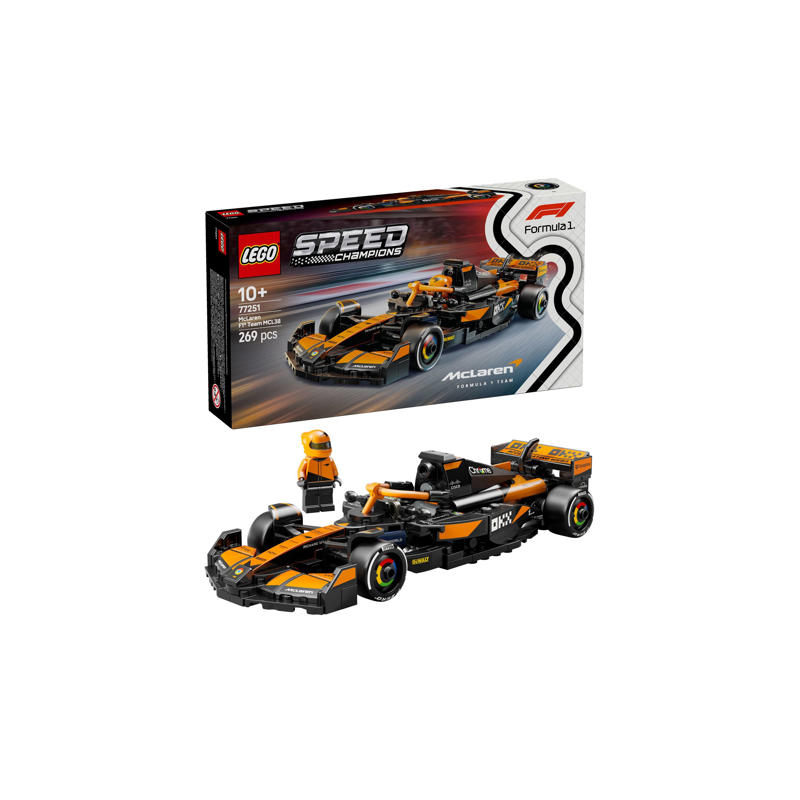 LEGO Speed Champions McLaren F1® Team MCL38 racewagen 77251 | kleertjes.com