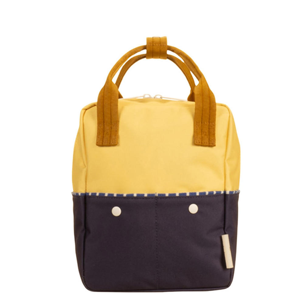 Sticky Lemon rugzak Better Together Small geel/paars | kleertjes.com