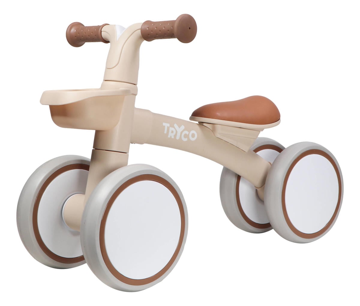 Tryco Eerste Fiets Luna - Beige | kleertjes.com