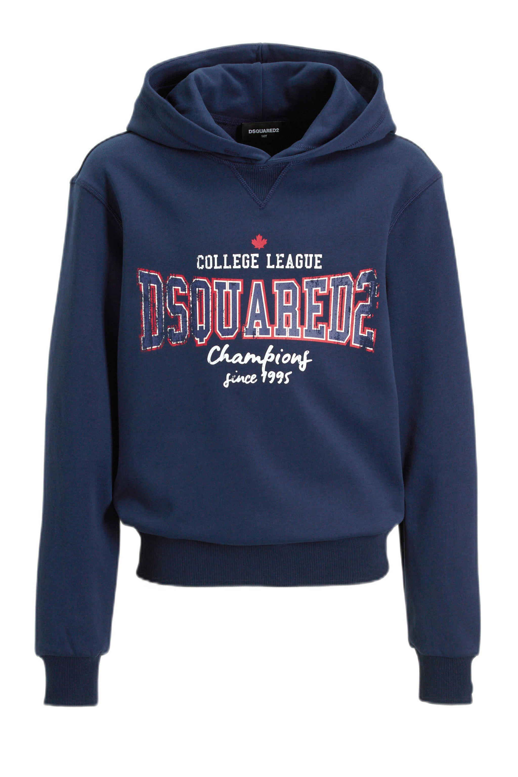 Dsquared2 sweater donkerblauw | kleertjes.com