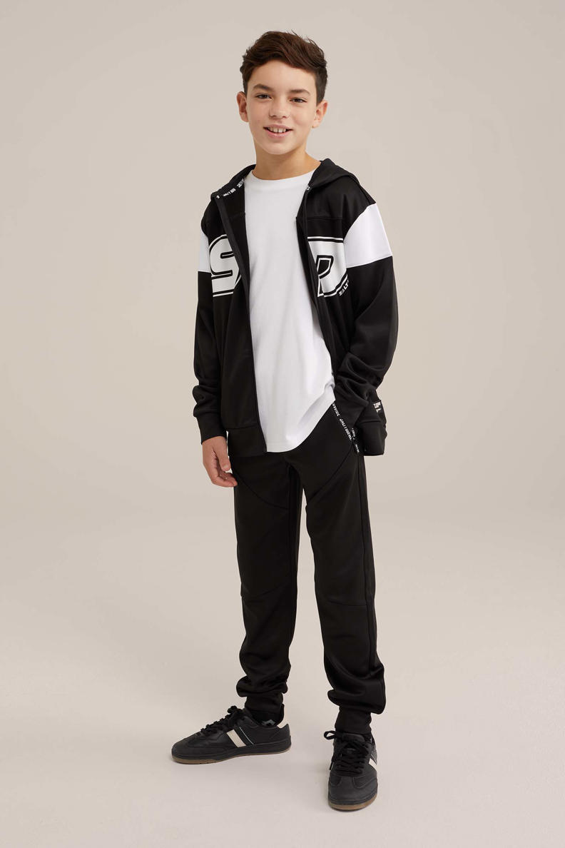 Bad Boys slim joggingbroek zwart | kleertjes.com