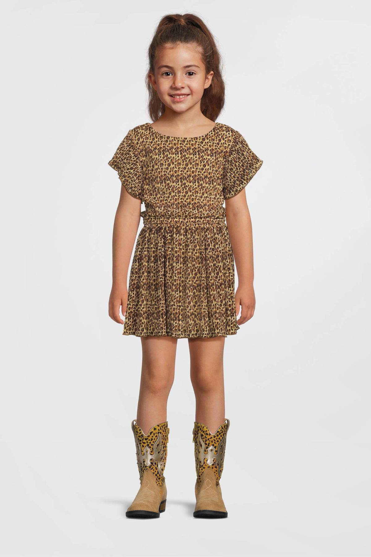 Like Flo midi jurk bruin kopen? | Morgen in huis | kleertjes.com