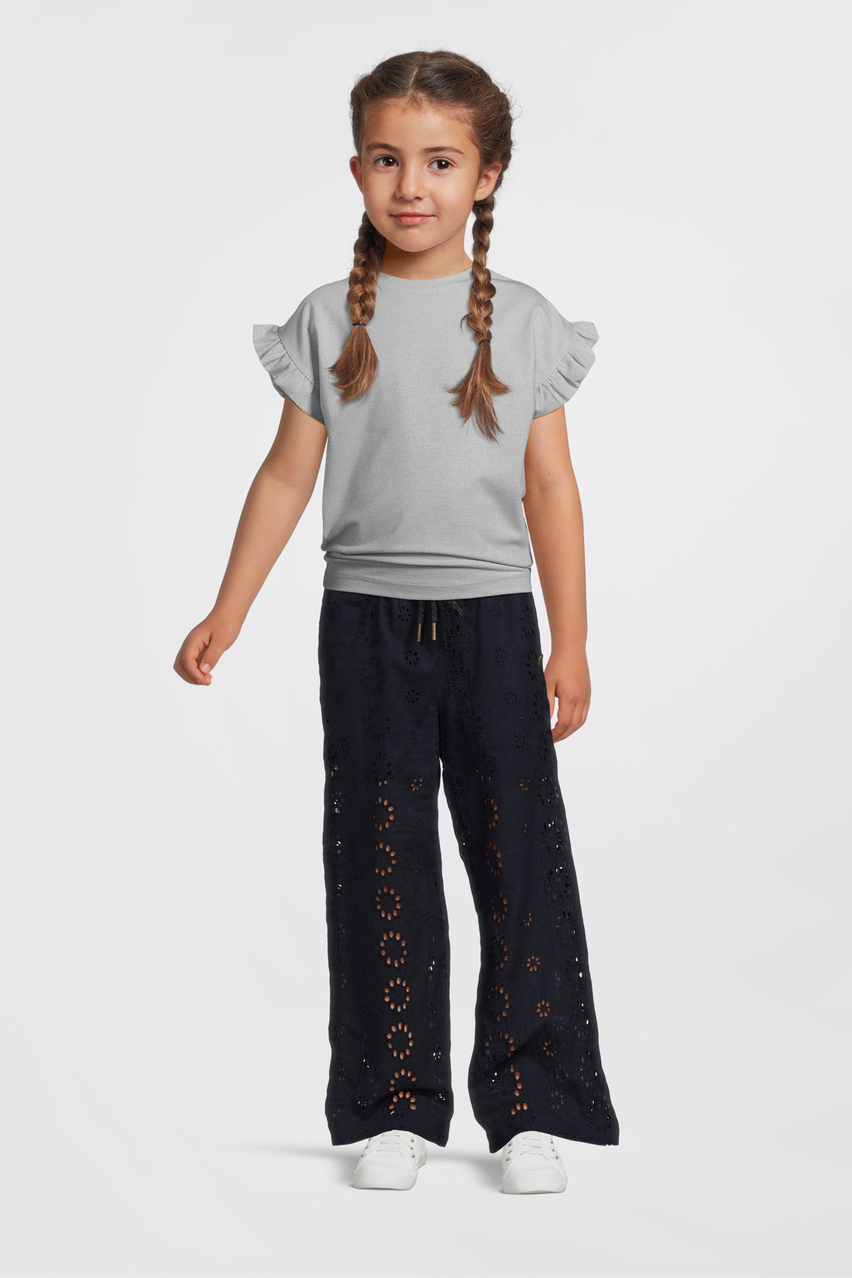 Like Flo T-shirt lichtblauw met glitter | kleertjes.com