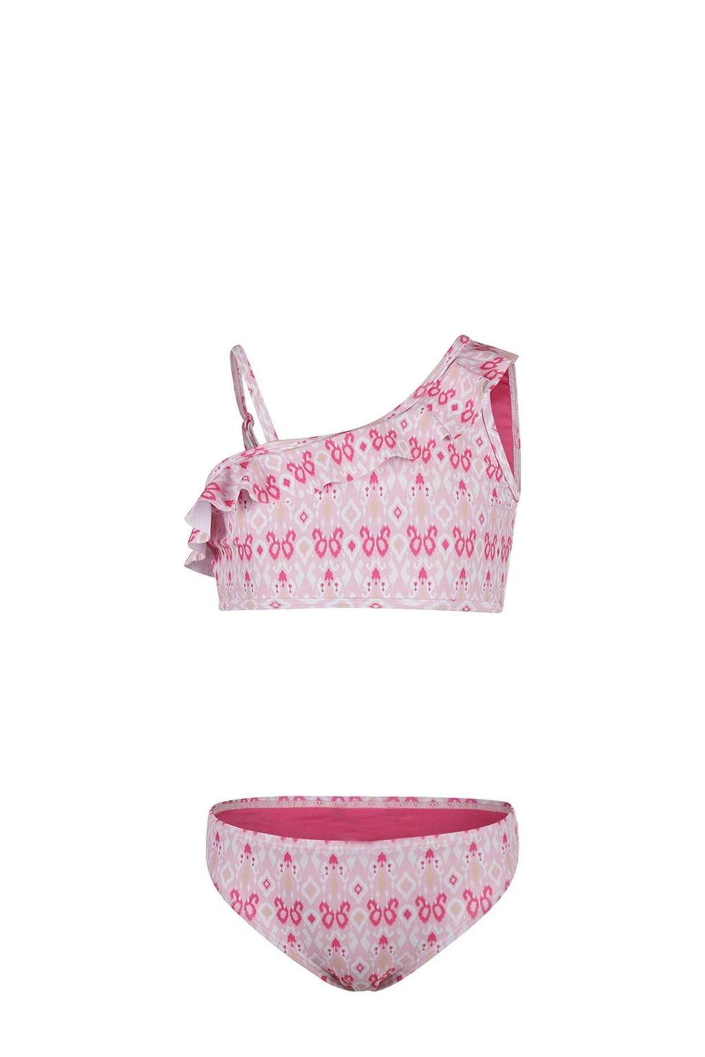 No Way Monday one shoulder bikini roze | kleertjes.com