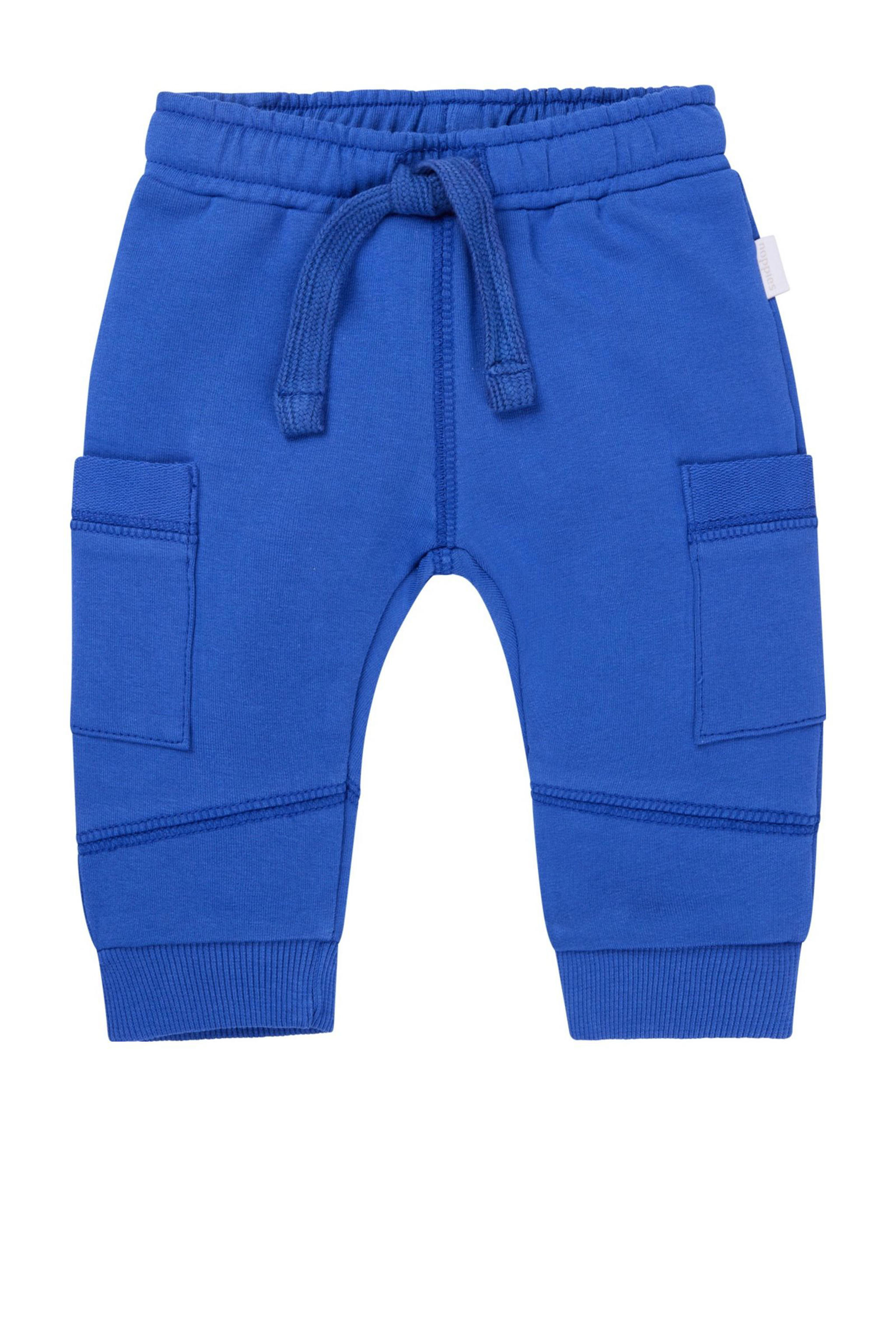 Noppies baby relaxed casual broek blauw | kleertjes.com