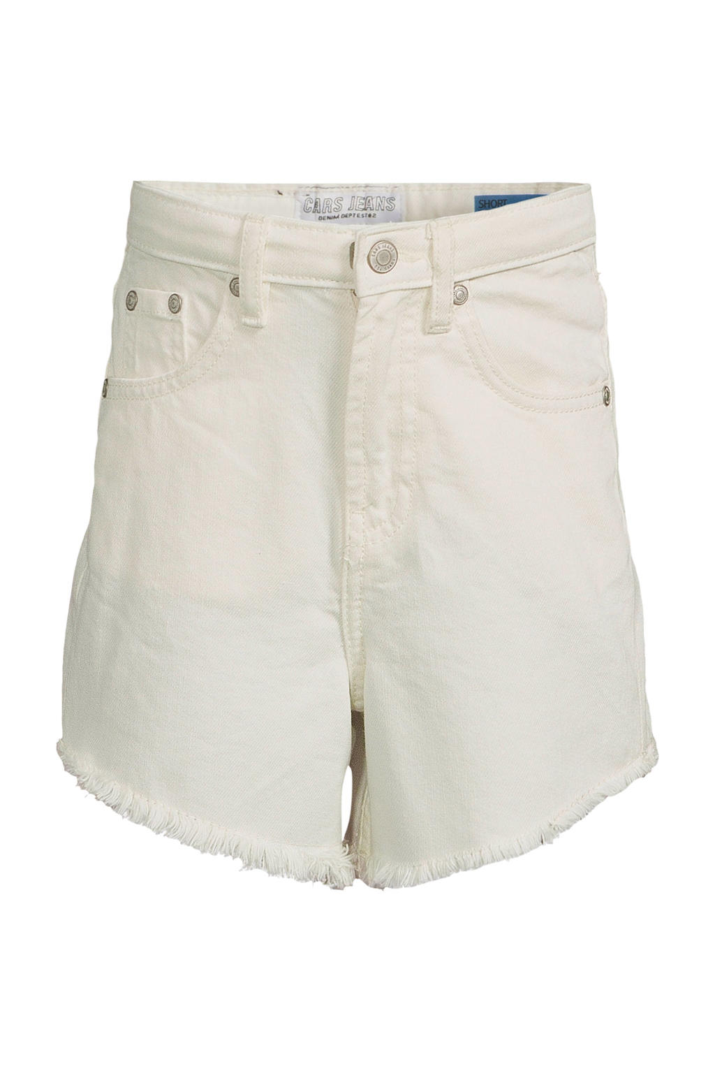 Cars regular denim shorts wit | kleertjes.com