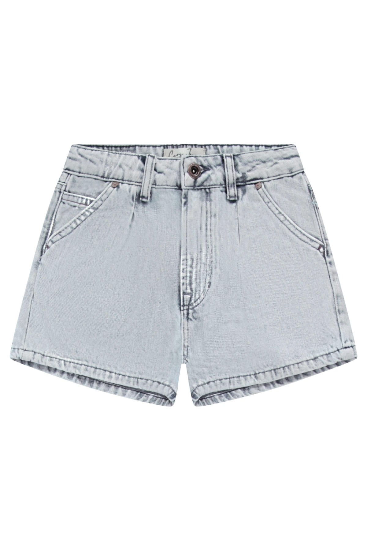 Cars regular denim shorts light blue denim | kleertjes.com
