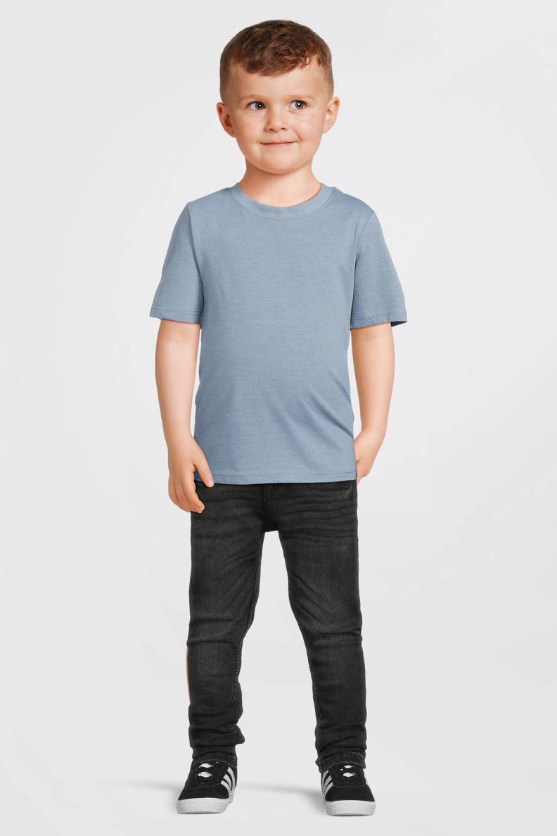 Anytime T-shirt lichtblauw melange | kleertjes.com