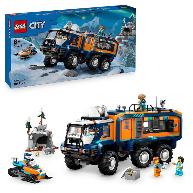 LEGO City Laboratoriumtruck op de Noordpool Bouwset 60471 | kleertjes.com