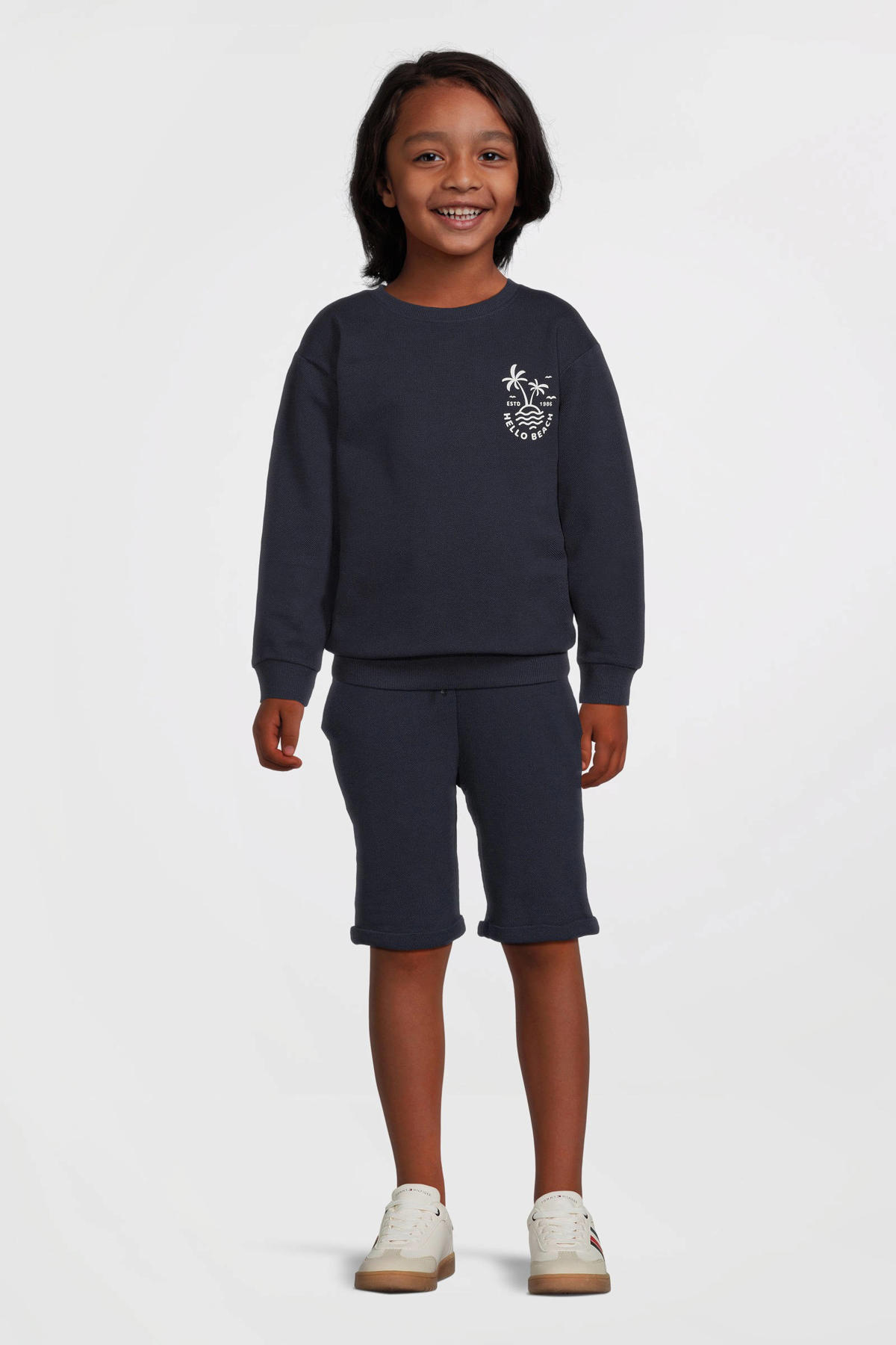 NAME IT KIDS sweater donkerblauw | kleertjes.com