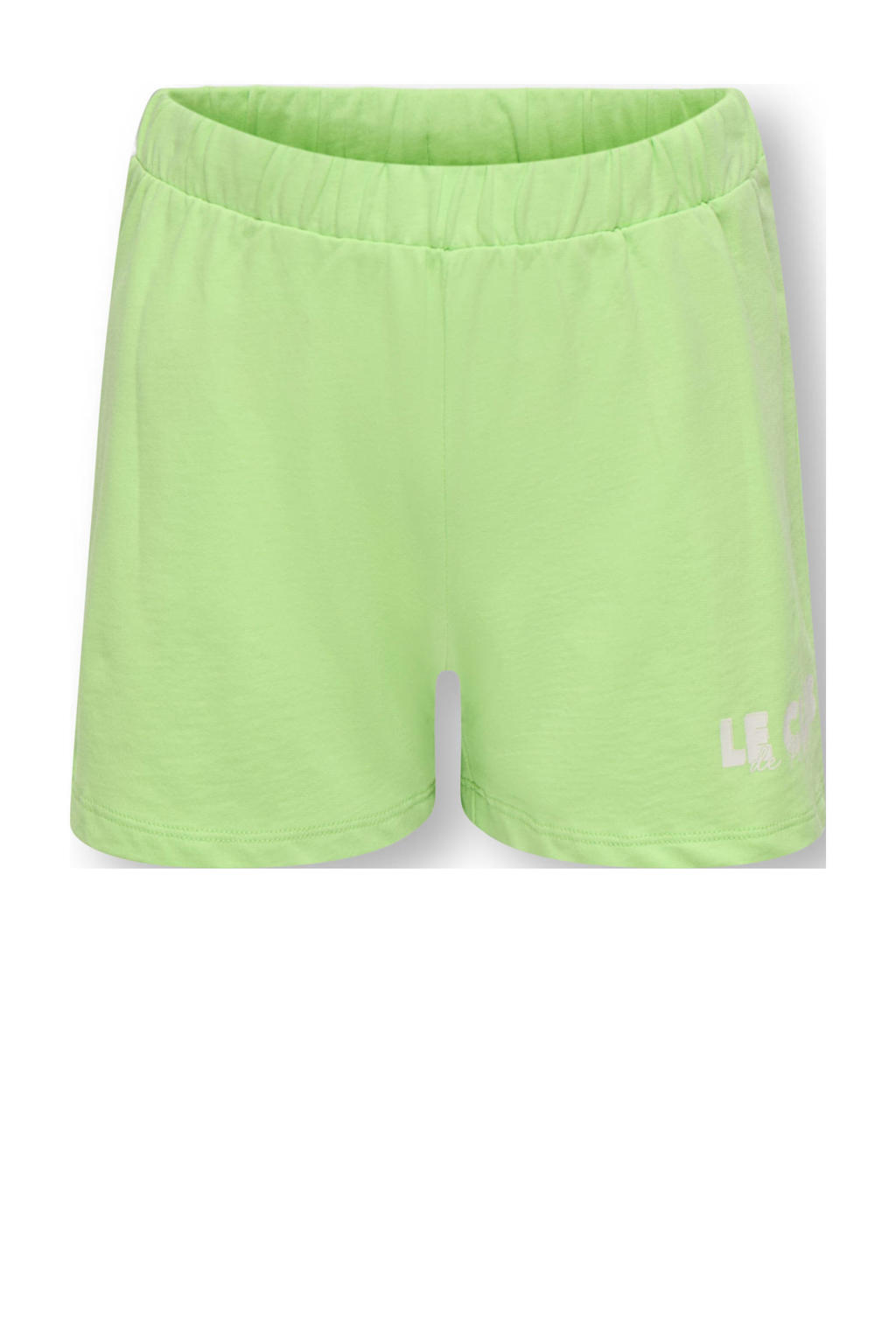 KIDS ONLY GIRL regular sweatshort felgroen | kleertjes.com