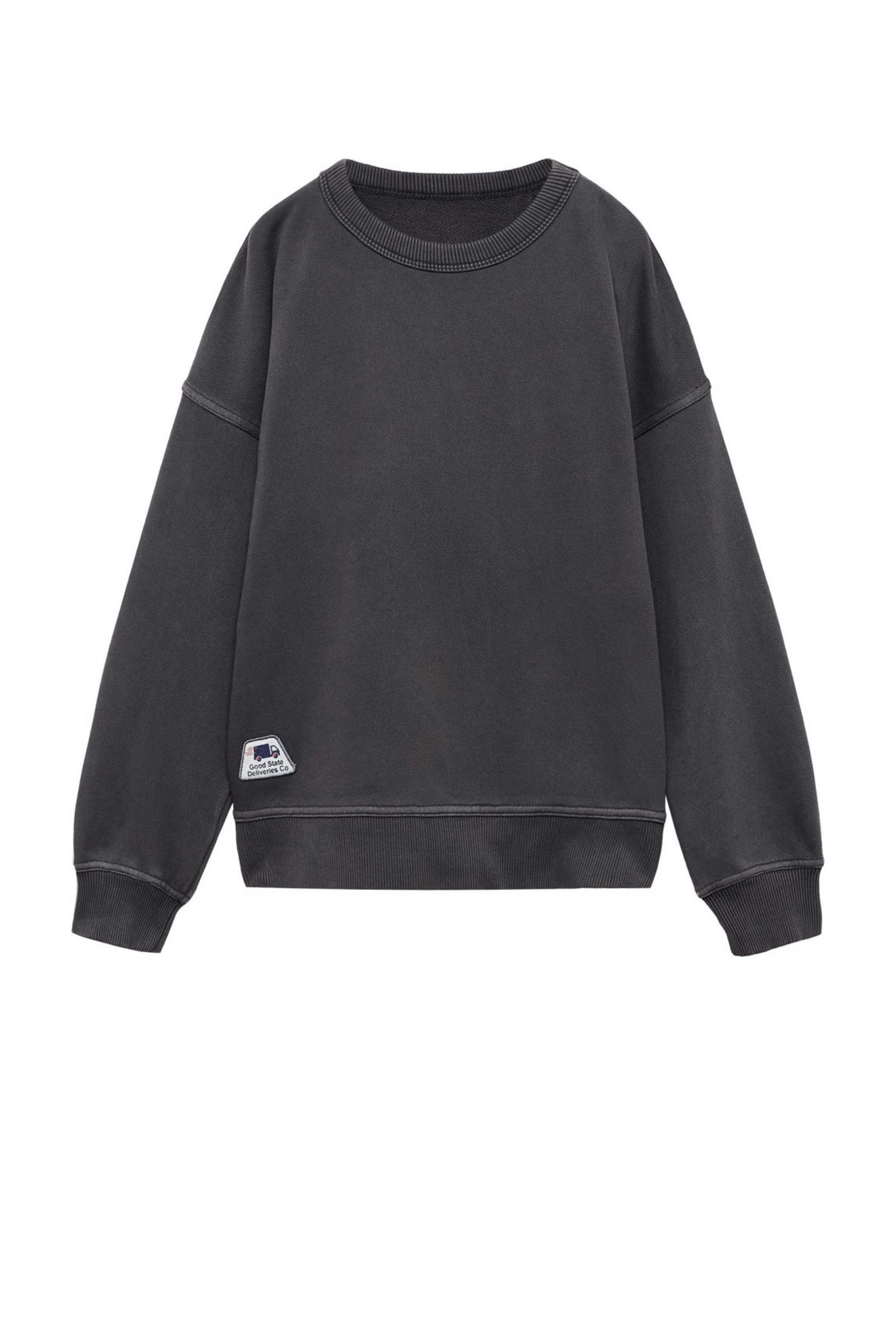 Mango Kids sweater antraciet kopen? | Morgen in huis | kleertjes.com