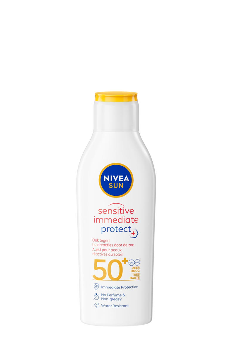 NIVEA SUN Sun Sensitive Anti -Allergy Zonnemelk - SPF50+ - 200 ml ...