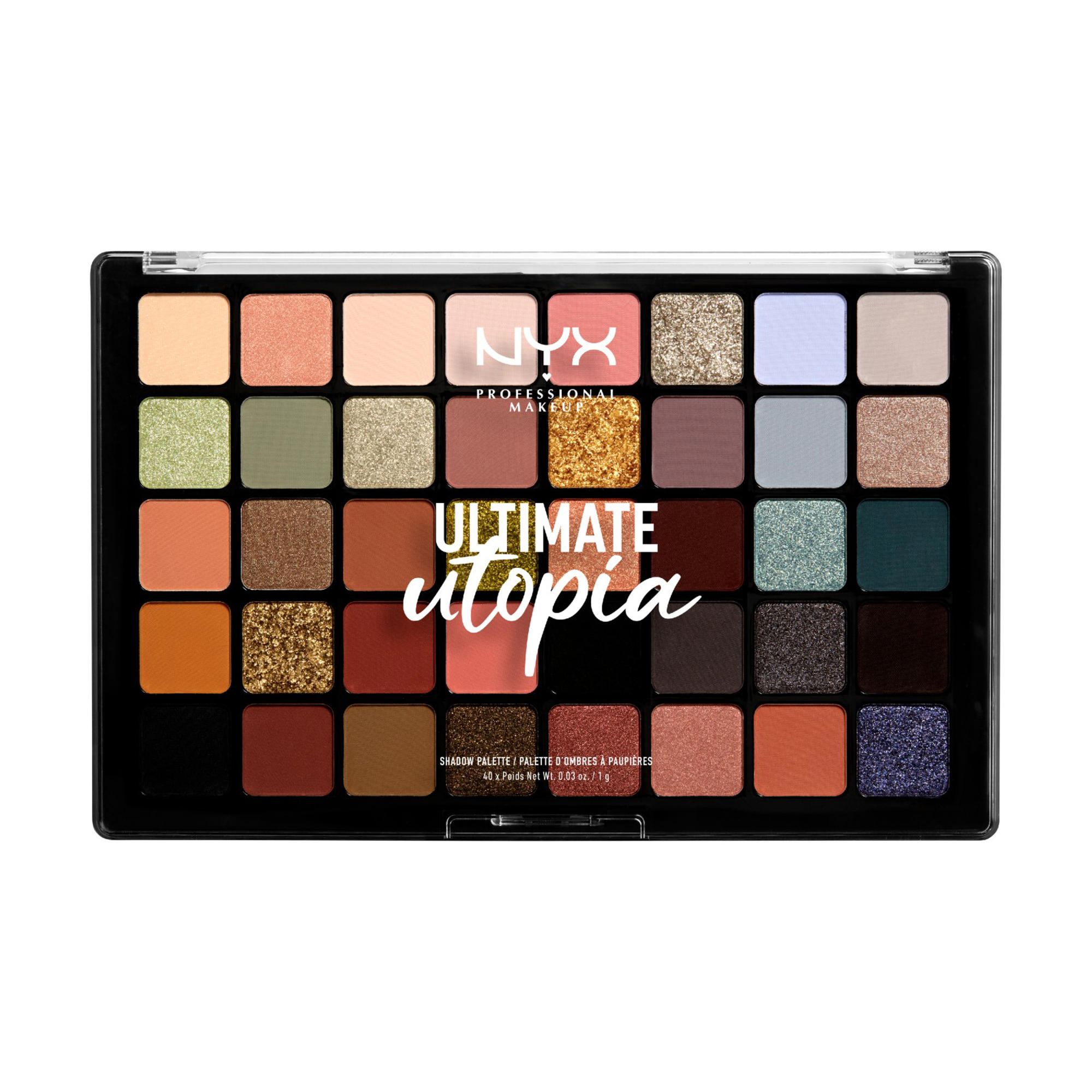 NYX Professional Makeup Ultimate Utopia Shadow Palette Ulti - UUSP Utopia - Oogschaduw - 40 x 7 ...