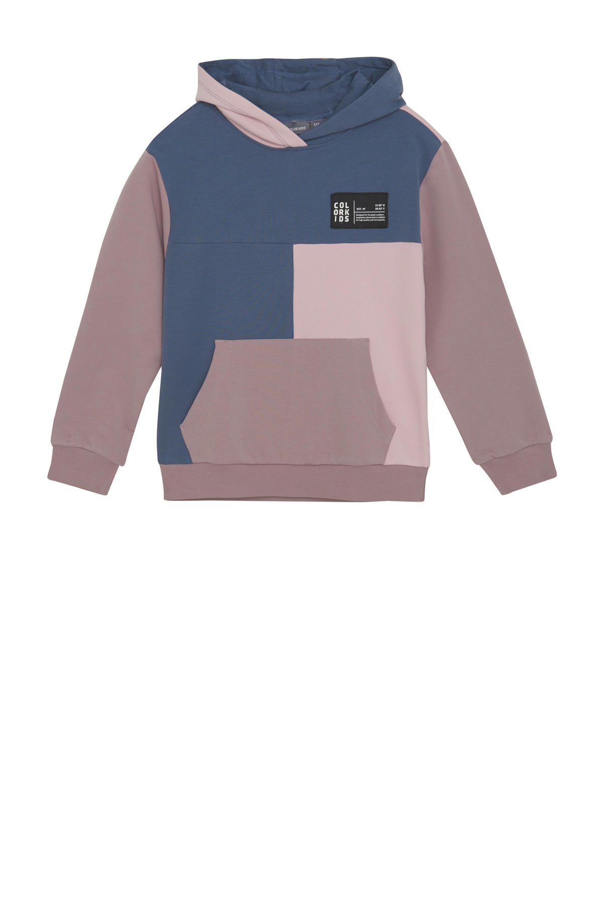 Color Kids hoodie roze/blauw kopen? | Morgen in huis | kleertjes.com
