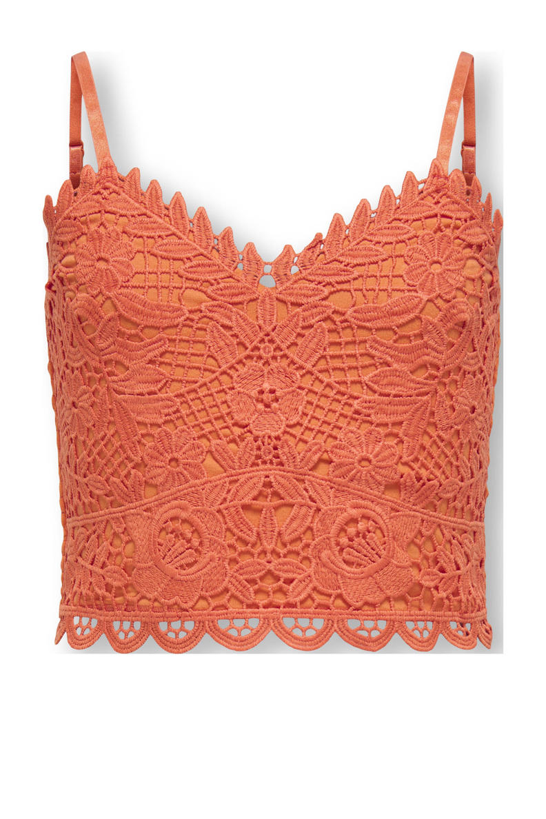 KIDS ONLY GIRL cropped top oranje | kleertjes.com