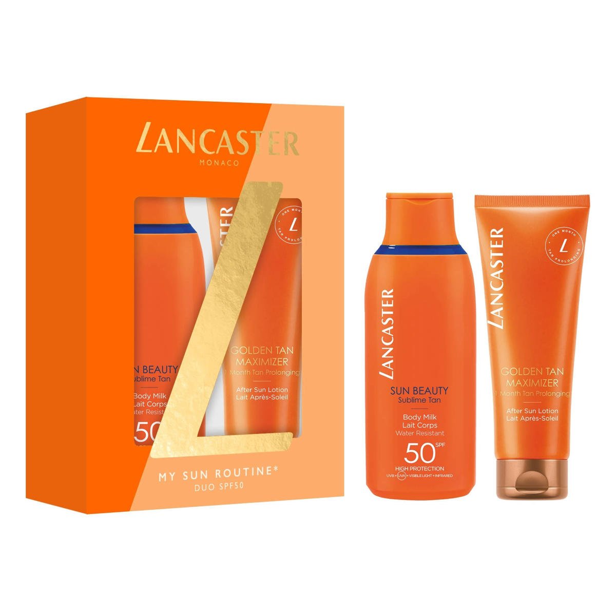 Lancaster Sun Kit - Body Milk SPF50 175 ml + After Sun Lotion 125 ml ...