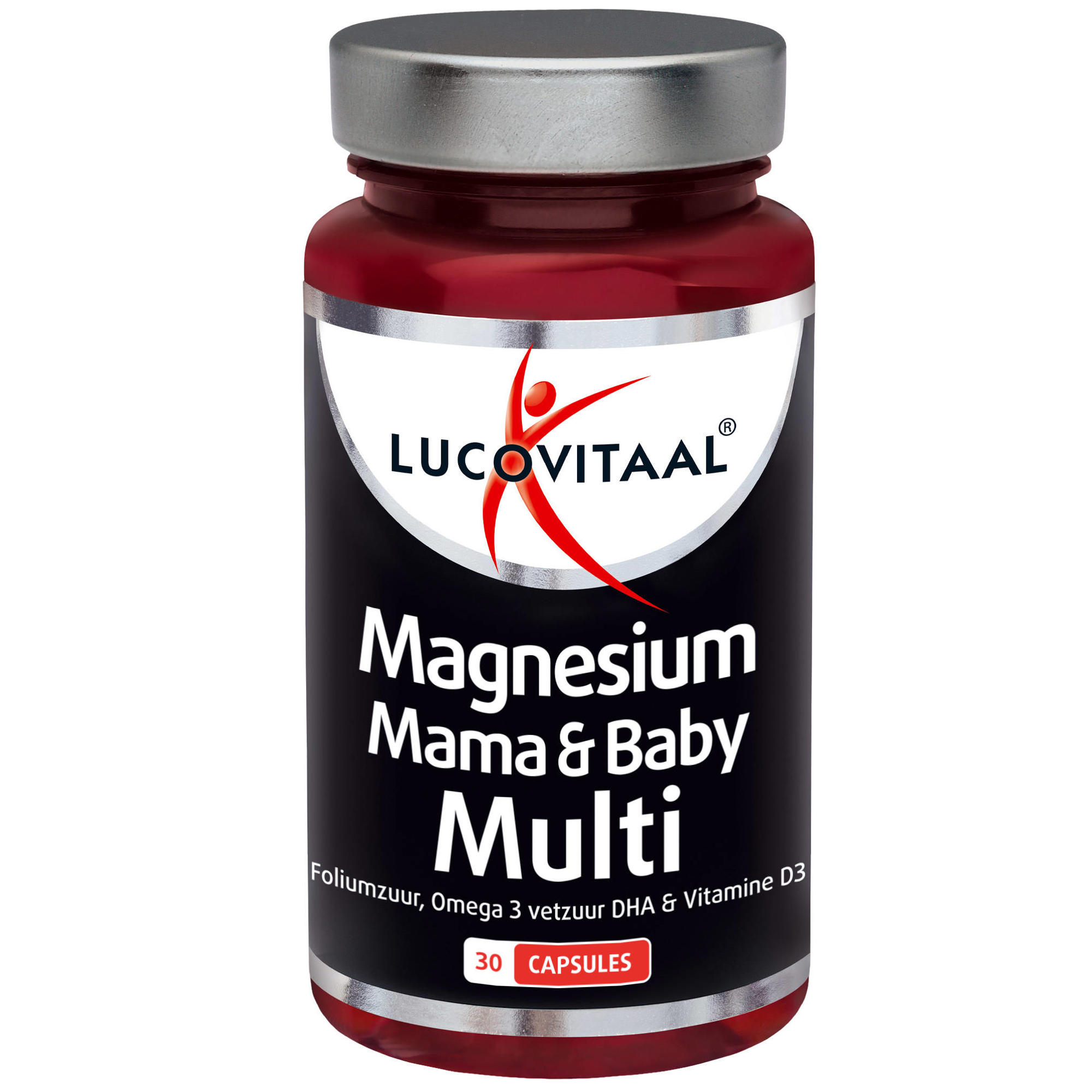 Lucovitaal Magnesium Mama & Baby Multi - 30 capsules | kleertjes.com