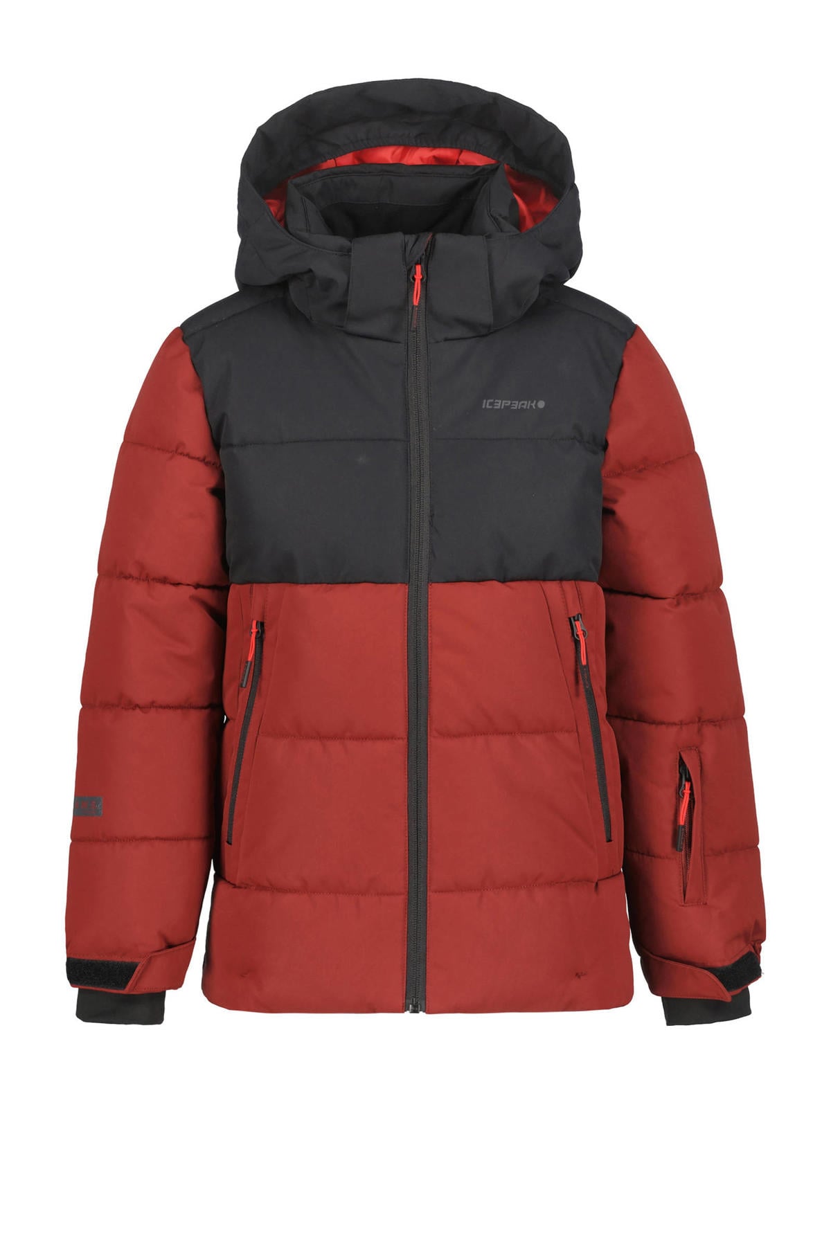 Icepeak ski-jas Louin donkerrood | kleertjes.com