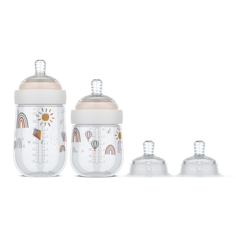 Mepal Mio starterset babyflessen (165 ml + 240 ml + 2 x flesspeen ...