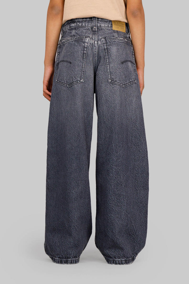 G-STAR high waist loose fit jeans grey denim | kleertjes.com
