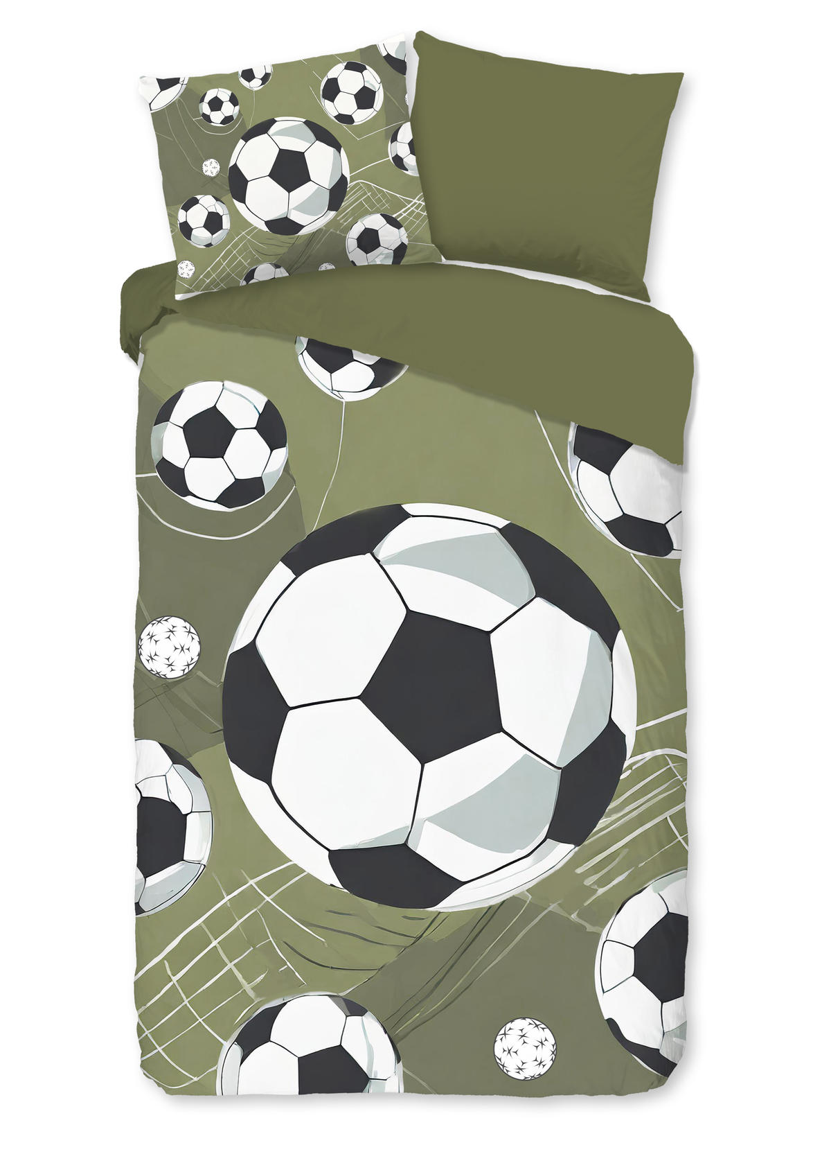 Pure polyester dekbedovertrek 1-persoons (140x220 cm) | kleertjes.com