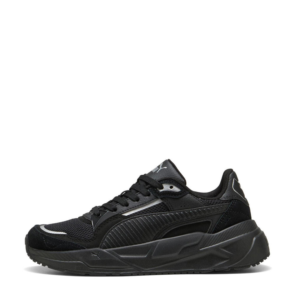 Puma Trinity 2 sneakers zwart/zilver | kleertjes.com