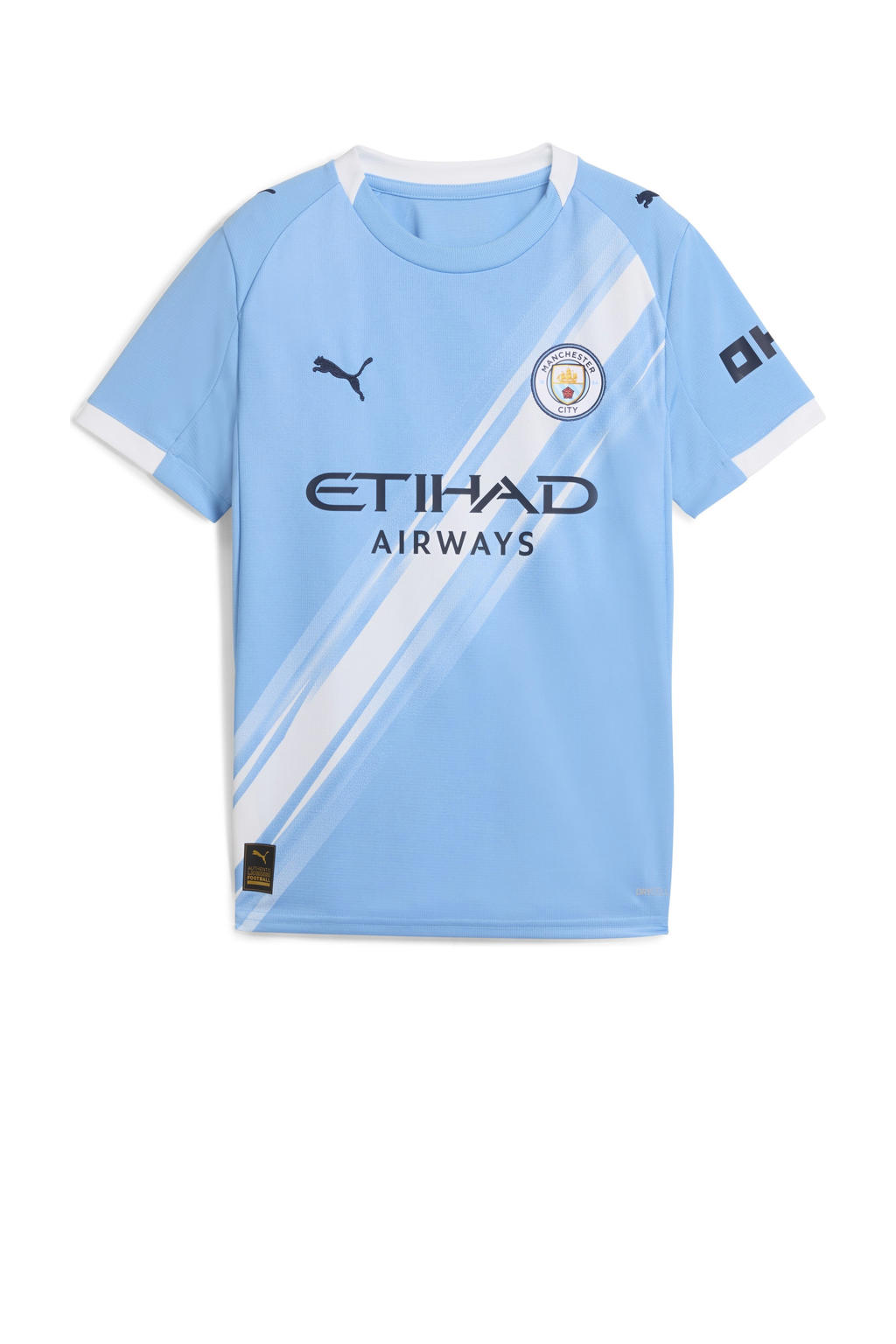 Puma Junior Manchester City voetbalshirt Thuis | kleertjes.com