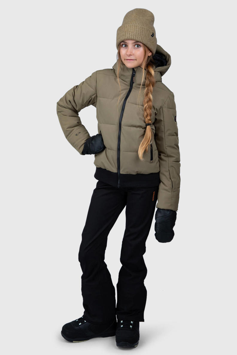 Brunotti ski-jas Suncrowny groen | kleertjes.com