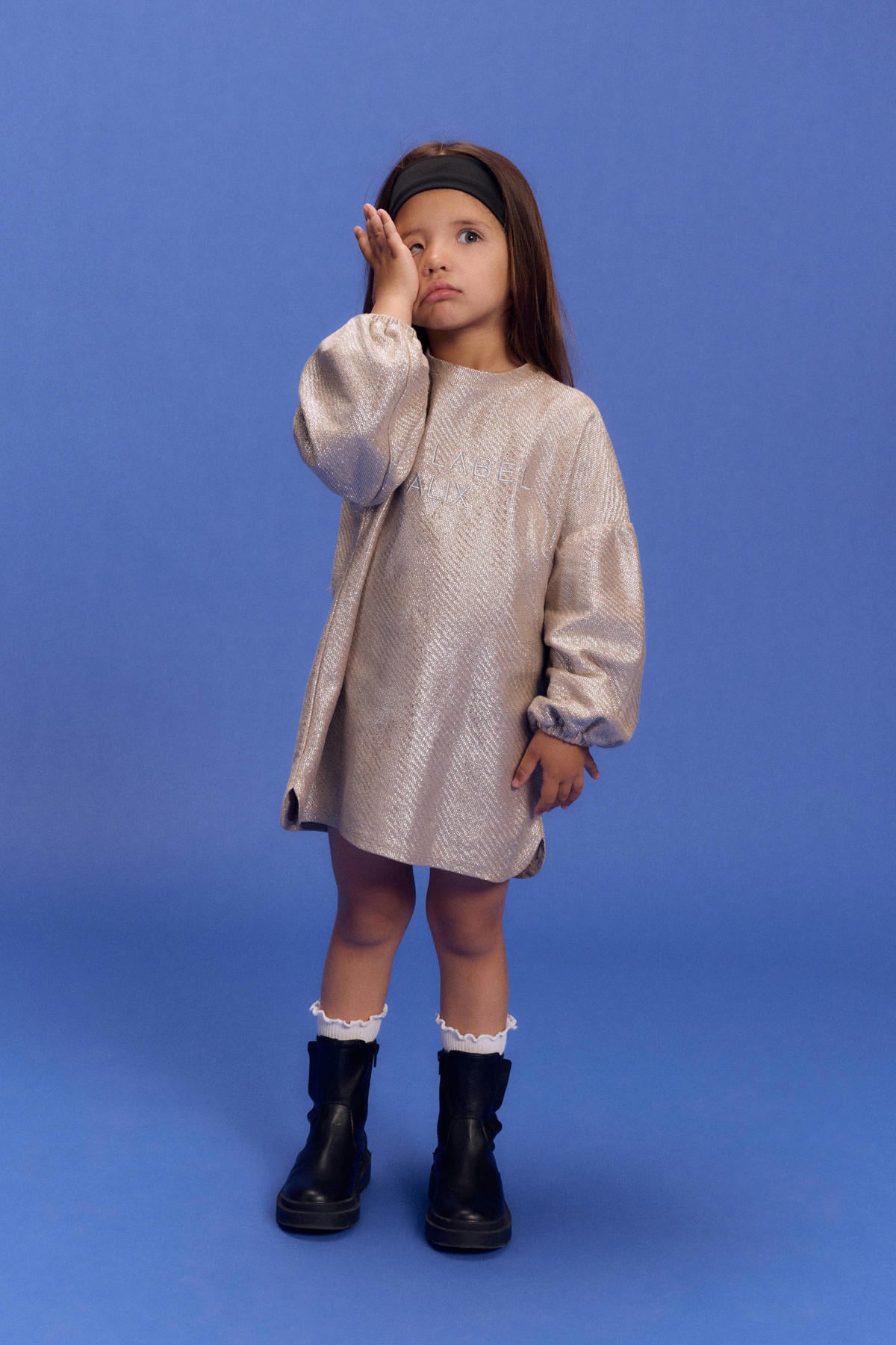Alix Mini korte jurk zilver kopen? | Morgen in huis | kleertjes.com