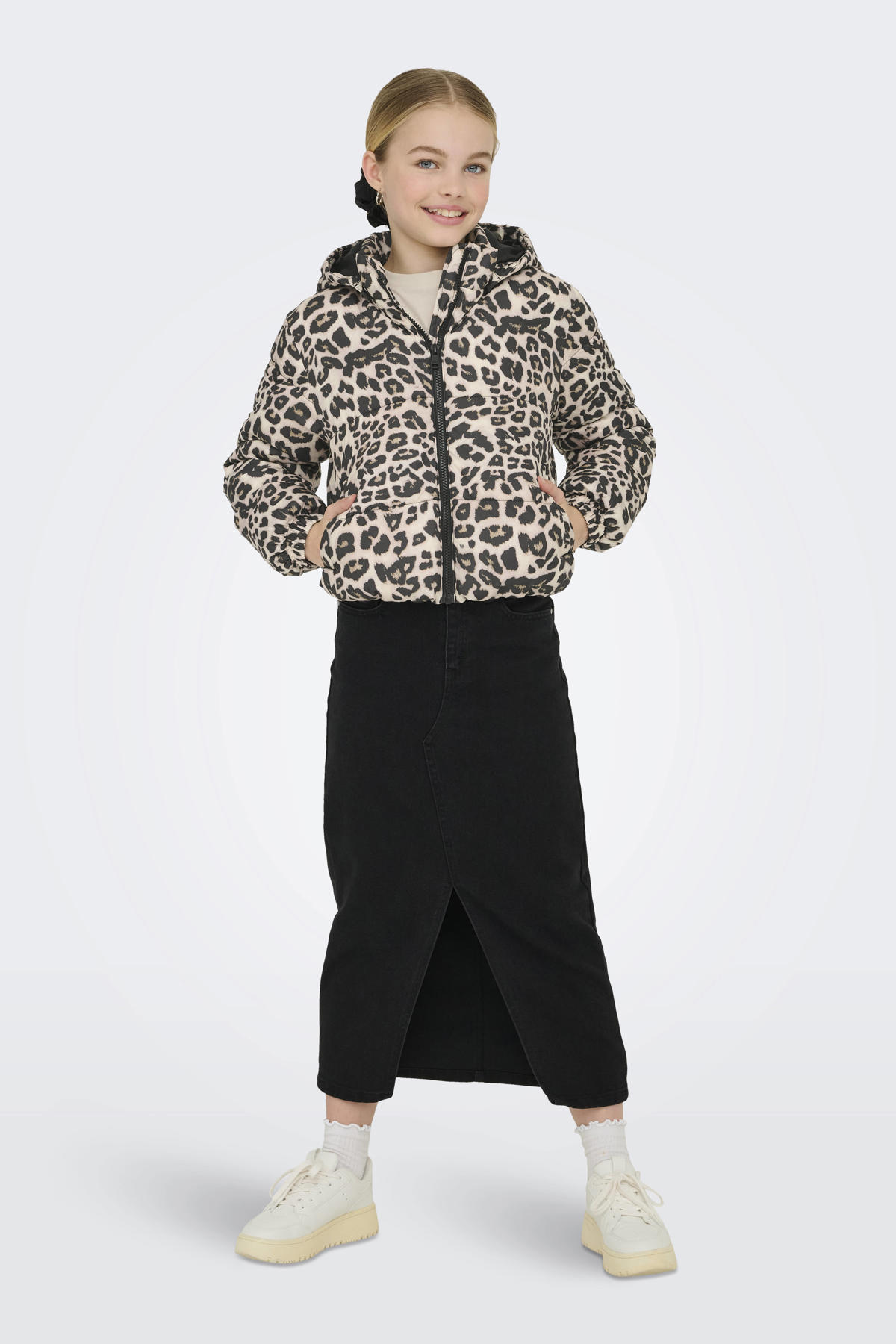 KIDS ONLY GIRL gewatteerde jas beige | kleertjes.com