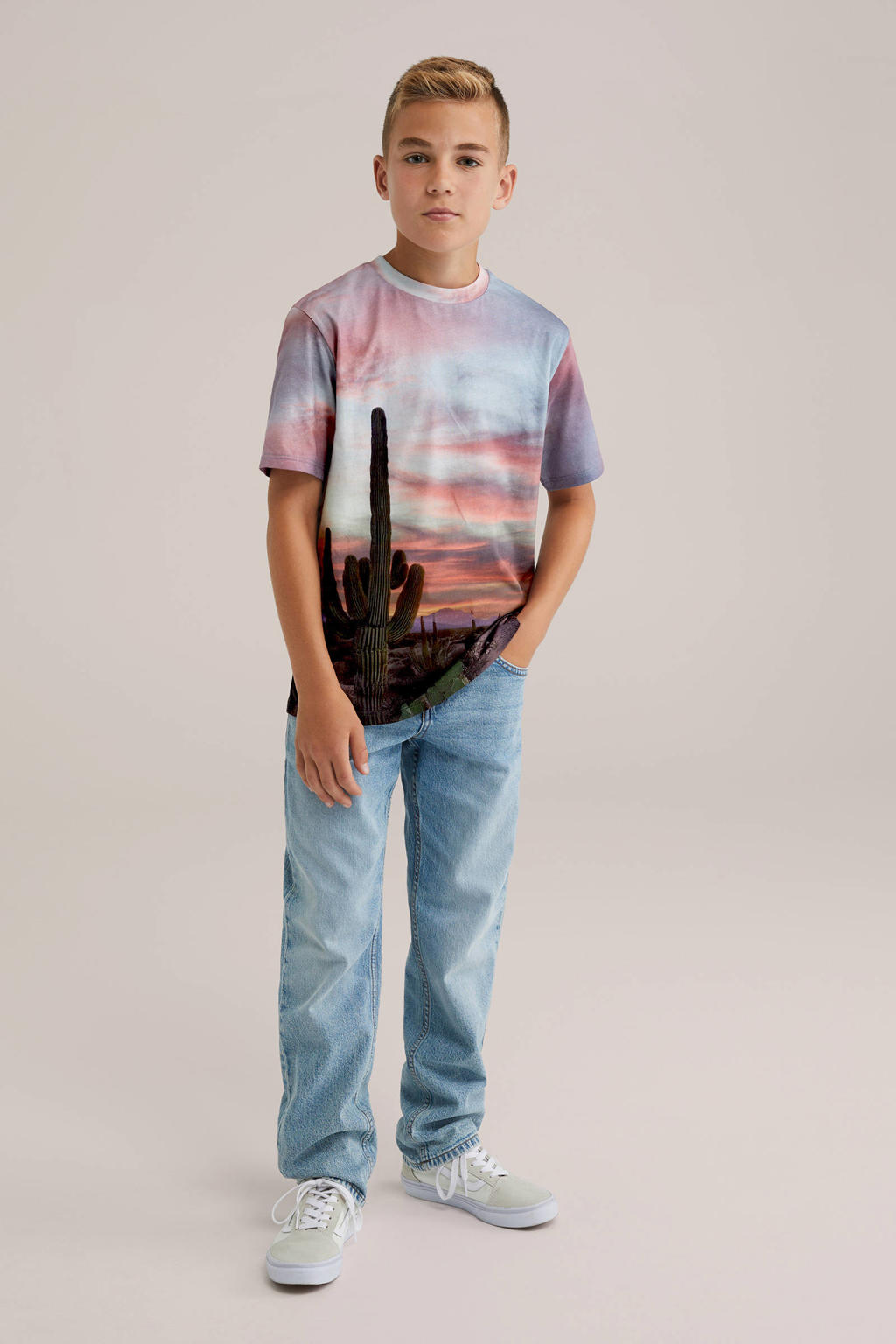 WE Fashion Blue Ridge T-shirt multicolor | kleertjes.com