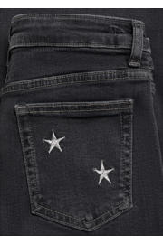 MANGO TEEN wide leg jeans grey denim | kleertjes.com