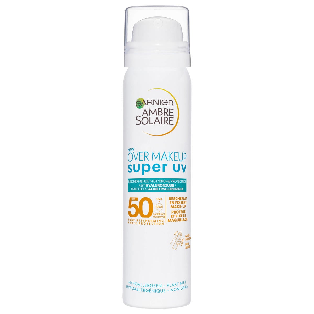Garnier Ambre Solaire Super UV - Beschermende Over Make-Up Mist SPF50 ...