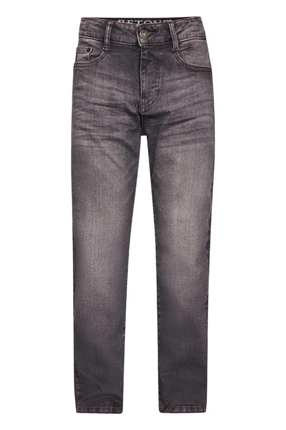 Retour Jeans relaxed loose fit jeans grey denim | kleertjes.com