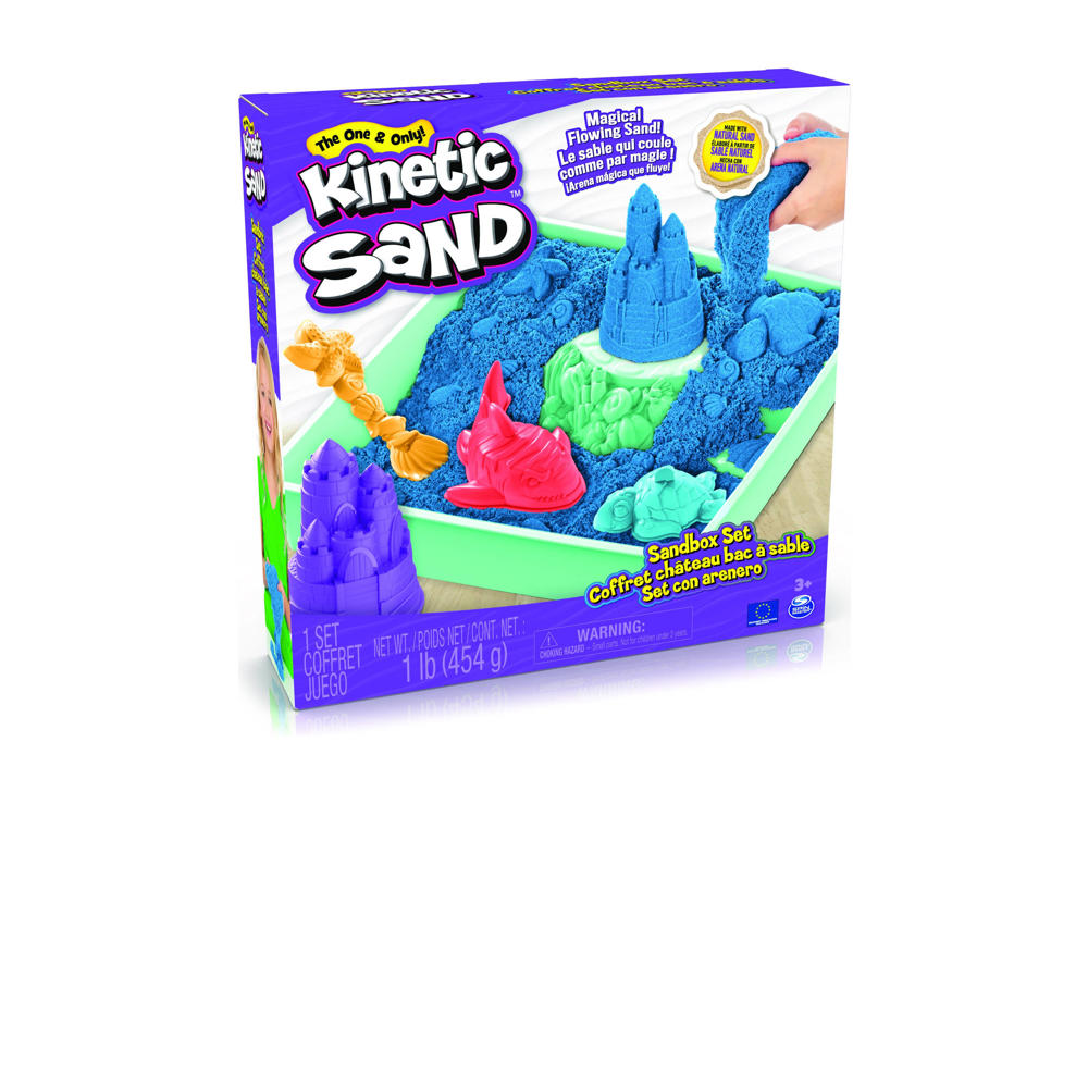 Kinetic Sand Sand Box Blue kopen? | Morgen in huis | kleertjes.com