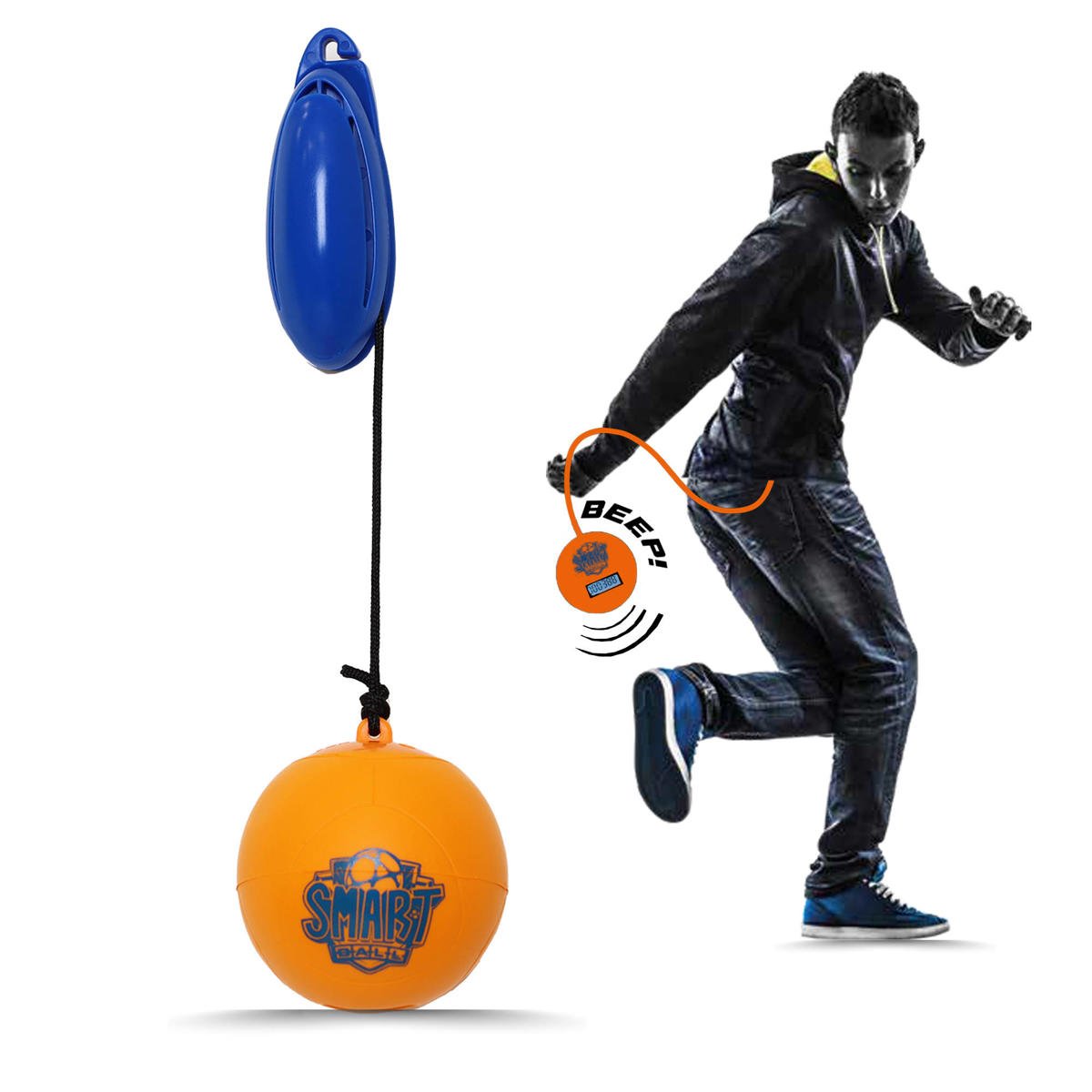 Golden Bear Toys Smart Ball Kick Tracker - Oefen je voetbalvaardigheden maat | kleertjes.com